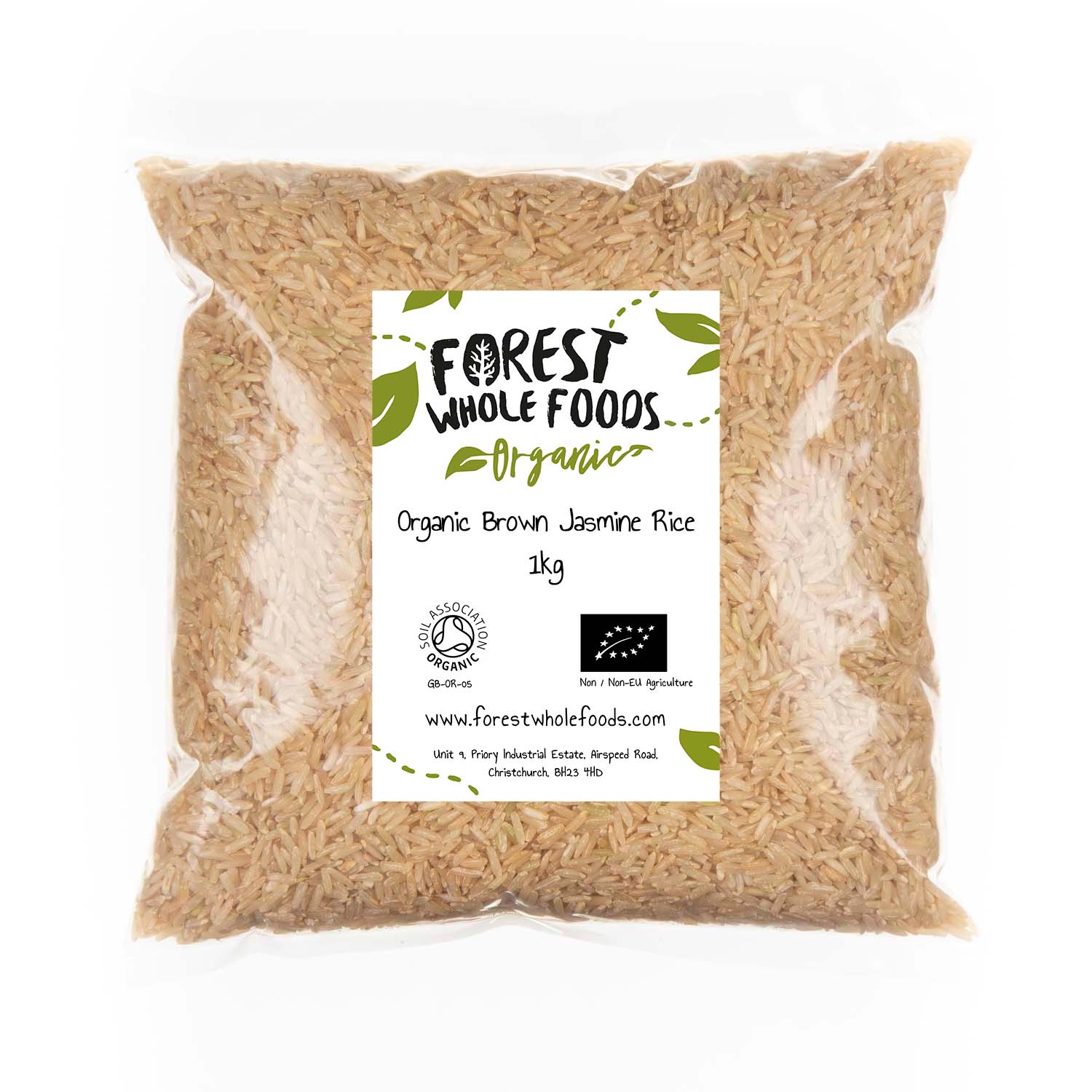 Organic Brown Jasmine Rice - Forest Whole Foods