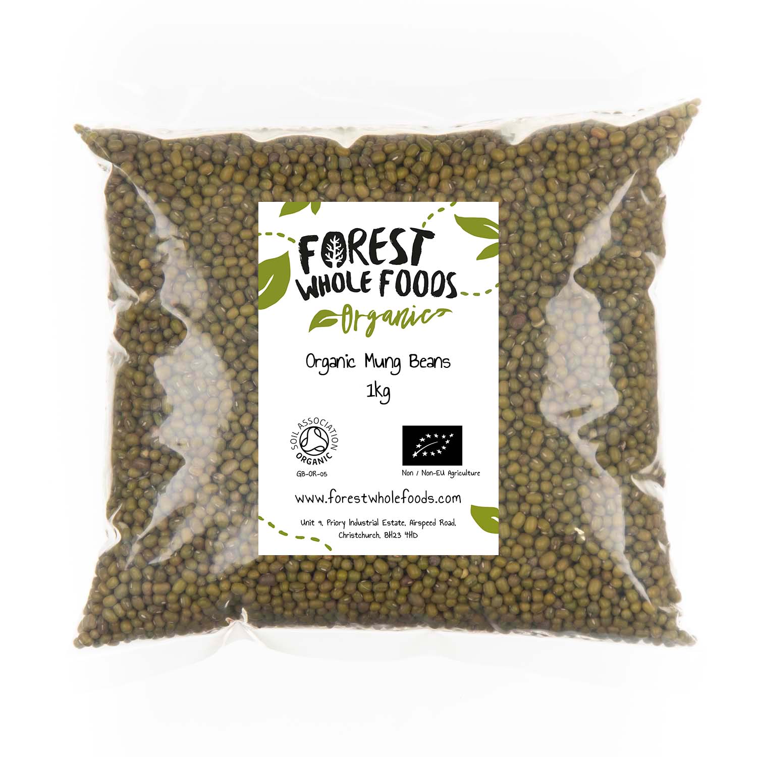 Organic Mung Beans - Forest Whole Foods