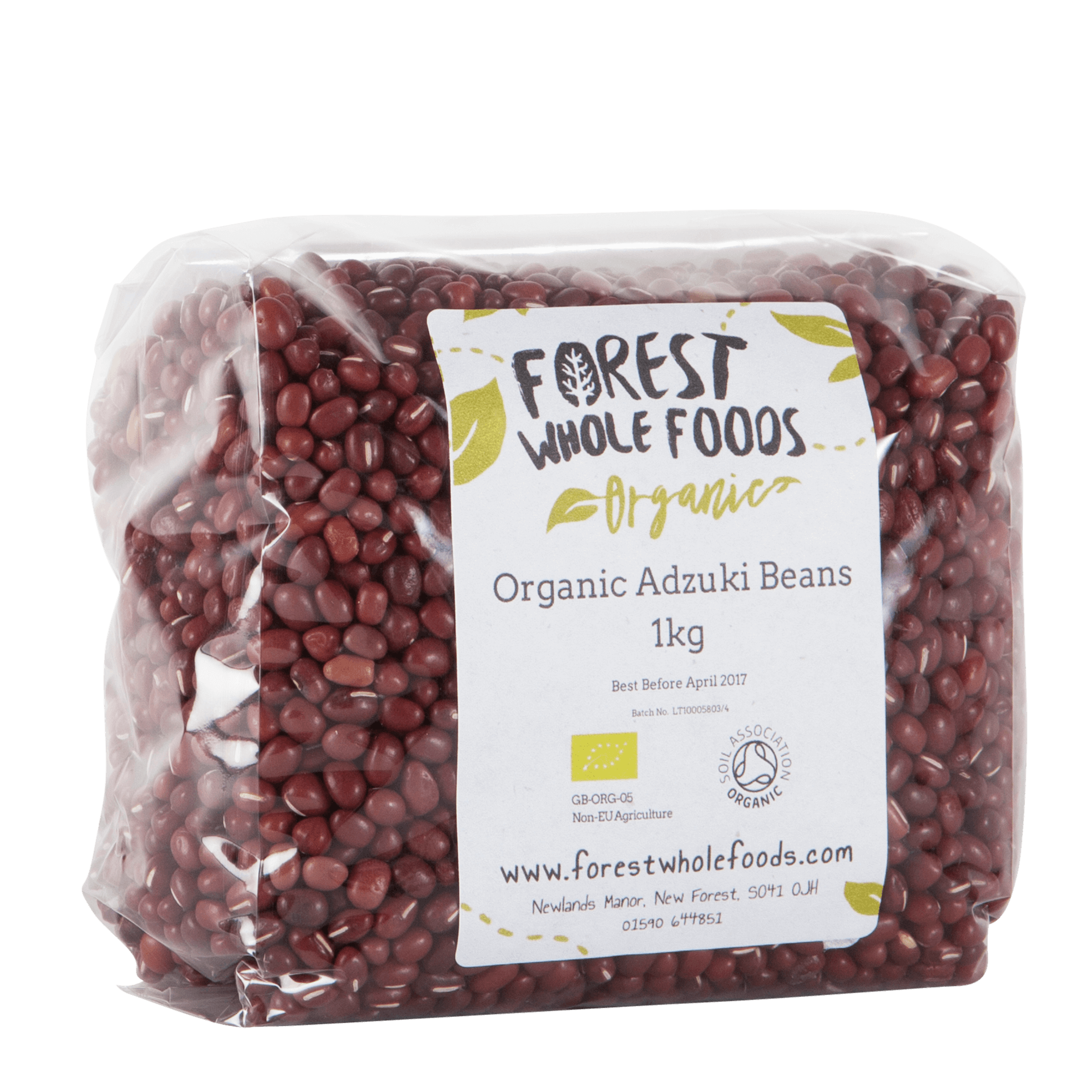 Organic Adzuki Beans - Forest Whole Foods