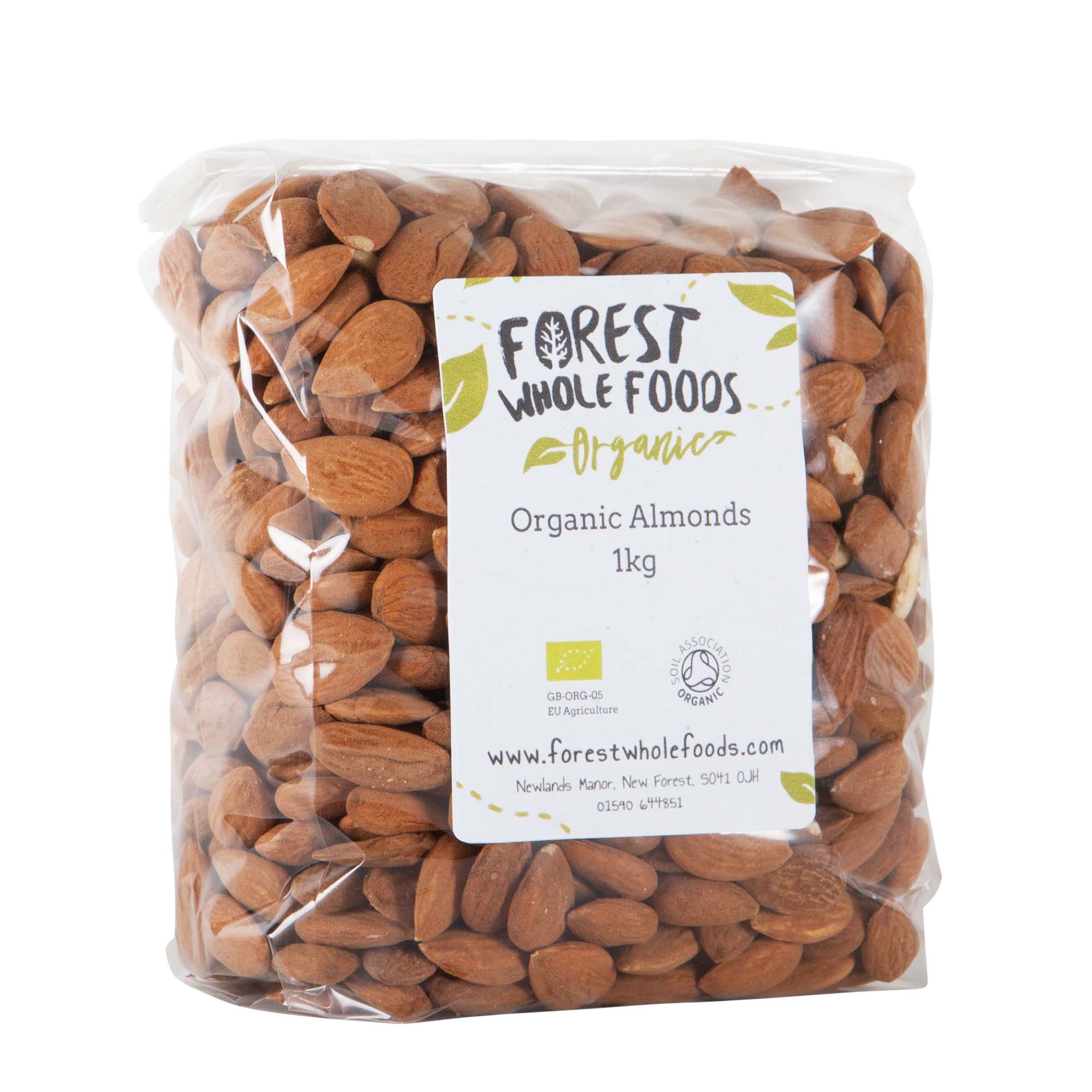 Organic Unblanched Almonds | Organic Almonds | Forest Whole Foods