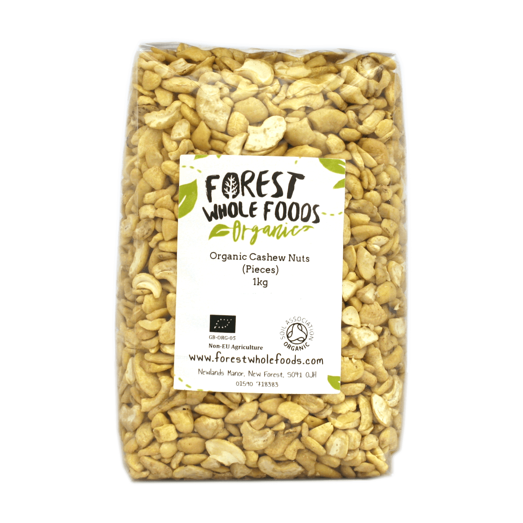 Organic Cashew Nuts (Pieces) | Organic Cashews | Forest Whole Foods