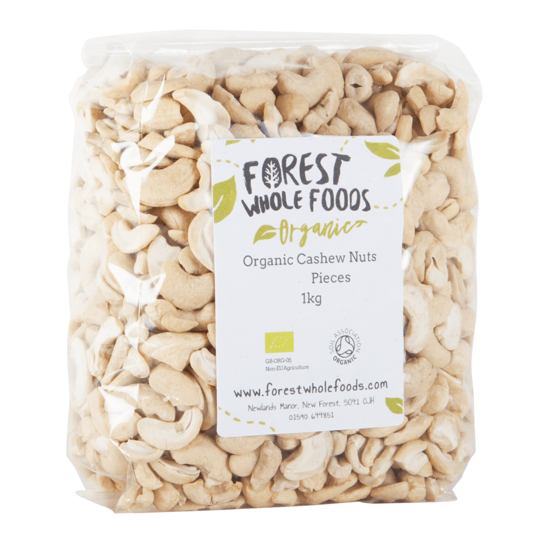 Organic Cashew Nuts (Pieces) - Forest Whole Foods