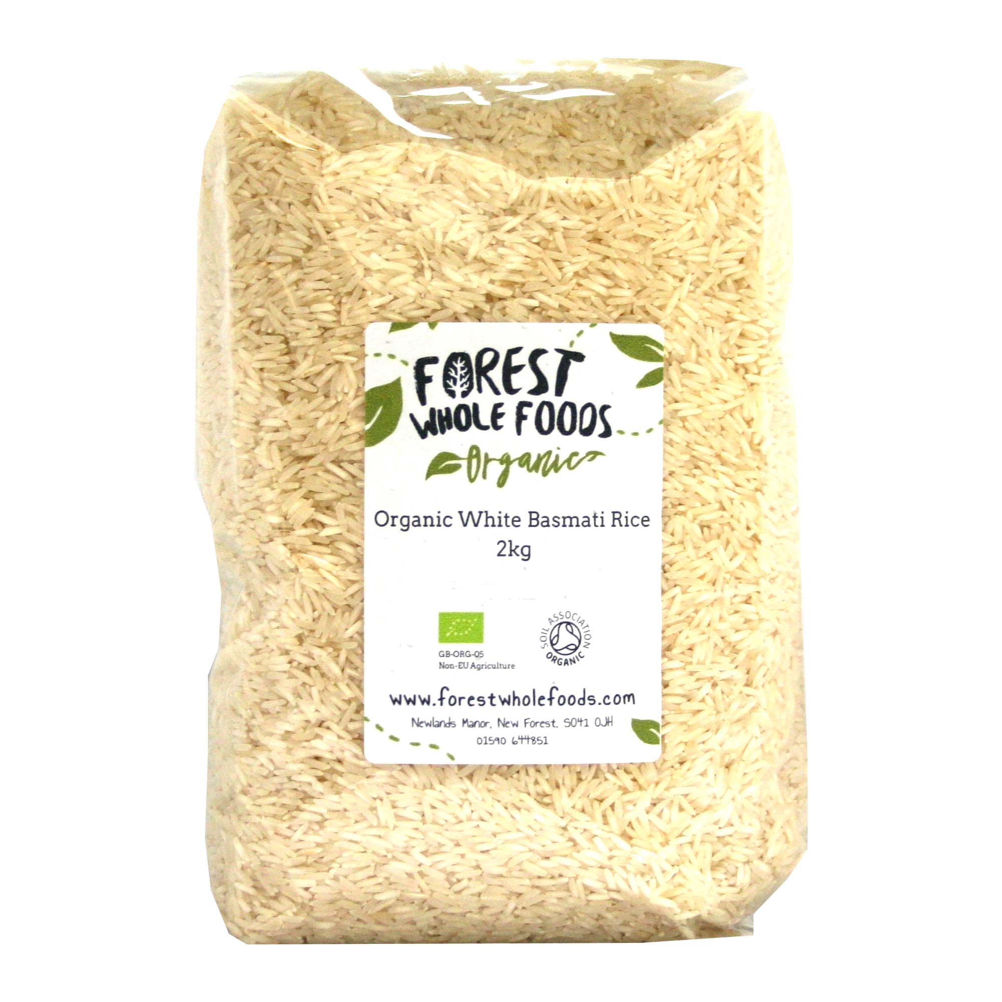 Organic White Basmati Rice - Forest Whole Foods