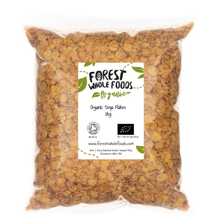Organic Soya Flakes - Forest Whole Foods